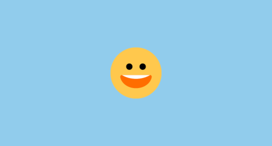 😀 Grinning Face Emoji on Toss Face (토스페이스) 1.3