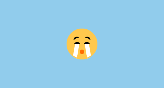 😭 Heulendes Gesicht Emoji on Toss Face (토스페이스) 1.3