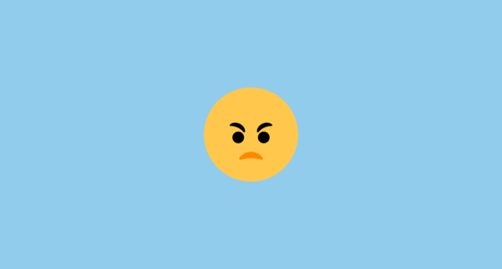 😠 Angry Face Emoji on Toss Face (토스페이스) 1.5
