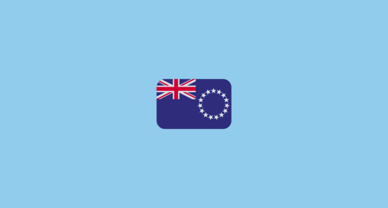 🇨🇰 Flag: Cook Islands Emoji on Toss Face (토스페이스) 1.5