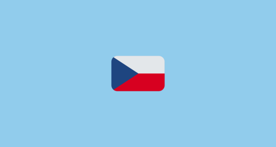 🇨🇿 Flag: Czechia Emoji on Toss Face (토스페이스) 1.5