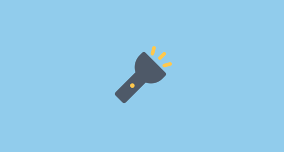 🔦 Flashlight Emoji on Toss Face (토스페이스) 1.5