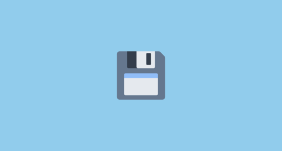 💾 Floppy Disk Emoji on Toss Face (토스페이스) 1.5