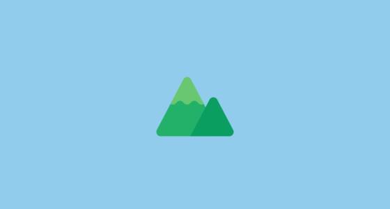 ⛰️ Mountain Emoji on Toss Face (토스페이스) 1.5