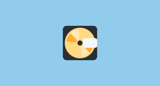 💽 Minidisc Emoji on Twitter Twemoji 2.3