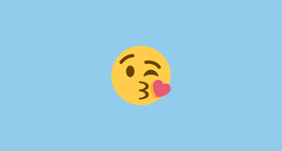 😘 Visage Envoyant Un Bisou Emoji on Twitter Twemoji 2.7