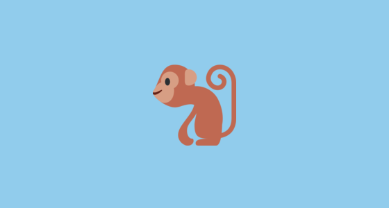 🐒 猴子 Emoji on Twitter Twemoji 11.4