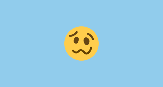 🥴 Cara De Grogui Emoji on Twitter / X Twemoji 12.1