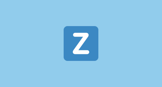 Regional Indicator Symbol Letter Z Emoji on Twitter Twemoji 13.0.1