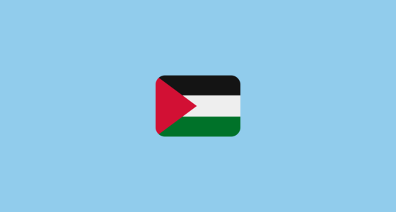 🇵🇸 Flag: Palestinian Territories Emoji on Twitter Twemoji 13.0.2