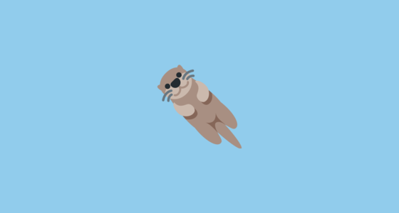 🦦 Nutria Emoji on Twitter Twemoji 13.0.2
