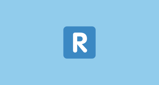 Regional Indicator Symbol Letter R Emoji on Twitter Twemoji 1.0