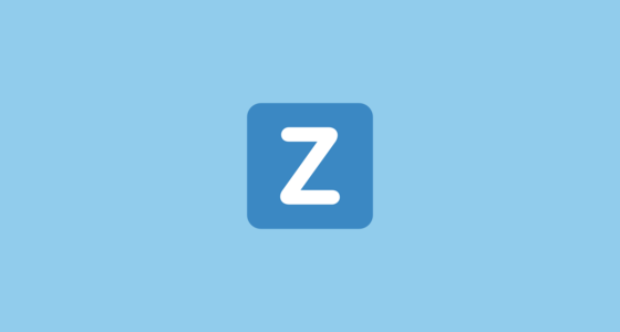 Regional Indicator Symbol Letter Z Emoji on Twitter Twemoji 1.0