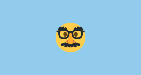 🥸 Disguised Face Emoji on Twitter Twemoji 13.1.1