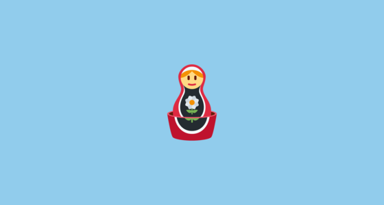 🪆 Nesting Dolls Emoji on Twitter Twemoji 14.0