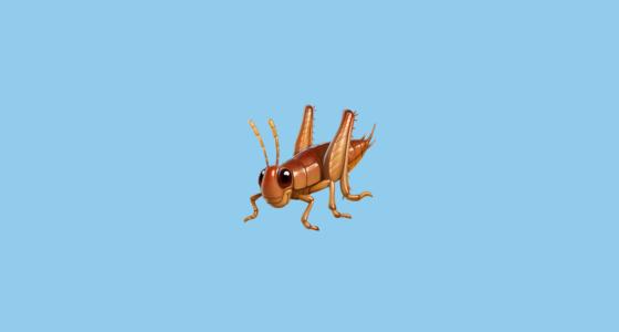 🦗 Cricket Emoji on Twitter Emoji Stickers 13.1