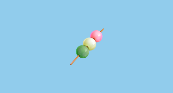🍡 Dango Emoji on Twitter Emoji Stickers 13.1