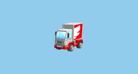 🚚 货车 Emoji on Twitter Emoji Stickers 13.1