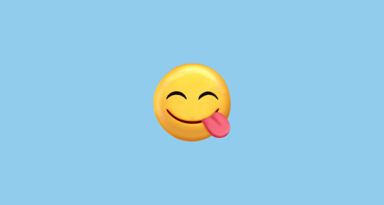 😋 Rosto Saboreando Comida Emoji on Twitter Emoji Stickers 13.1