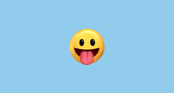 😛 Cara Sacando La Lengua Emoji on Twitter Emoji Stickers 13.1