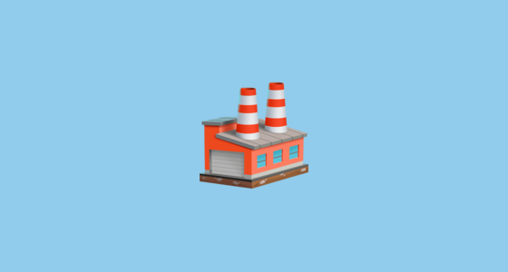🏭 Usine Emoji on Twitter Emoji Stickers 13.1