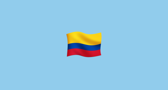 🇨🇴 Bandiera: Colombia Emoji on Twitter Emoji Stickers 13.1