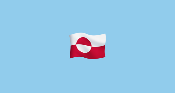 🇬🇱 Bendera: Greenland Emoji on Twitter Emoji Stickers 13.1