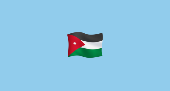 🇯🇴 Flag: Jordan Emoji on Twitter Emoji Stickers 13.1