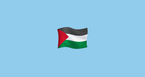 🇵🇸 Flag: Palestinian Territories Emoji on Twitter Emoji Stickers 13.1