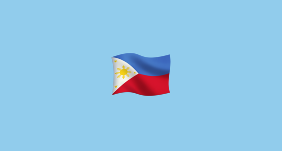 🇵🇭 Flag: Philippines Emoji on Twitter Emoji Stickers 13.1