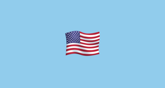 🇺🇸 Flag: United States Emoji on Twitter Emoji Stickers 13.1