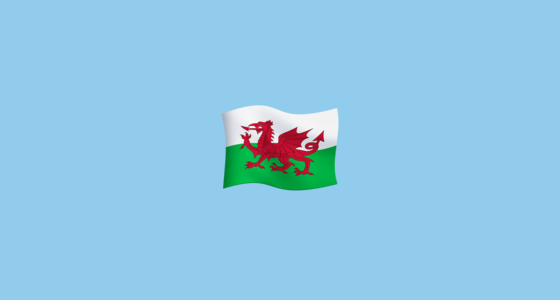 🏴󠁧󠁢󠁷󠁬󠁳󠁿 Bendera: Wales Emoji on Twitter Emoji Stickers 13.1