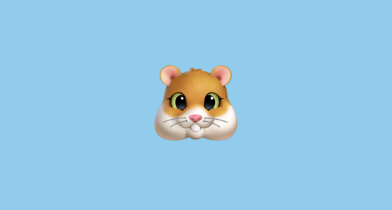🐹 Hamster Emoji on Twitter Emoji Stickers 13.1