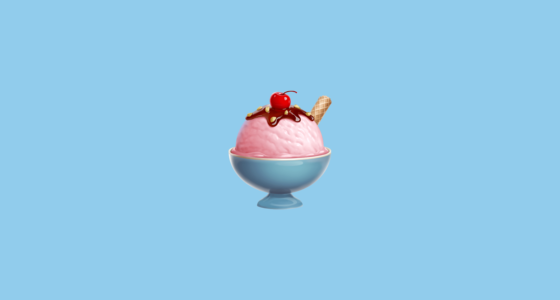🍨 Helado Emoji on Twitter Emoji Stickers 13.1