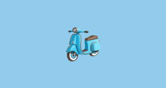 🛵 Motor Scooter Emoji on Twitter Emoji Stickers 13.1