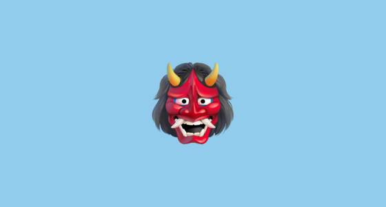 👹 Ogre Emoji on Twitter Emoji Stickers 13.1