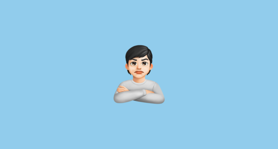🙎🏻 Person Pouting: Light Skin Tone Emoji on Twitter Emoji Stickers 13.1