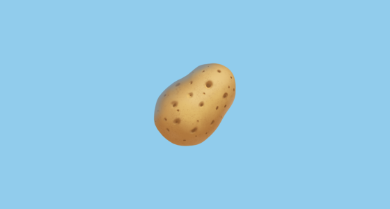 🥔 Patata Emoji on Twitter Emoji Stickers 13.1