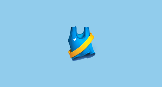 🎽 Maillot De Course Emoji on Twitter Emoji Stickers 13.1