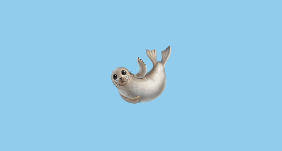 🦭 Foca Emoji on Twitter Emoji Stickers 13.1