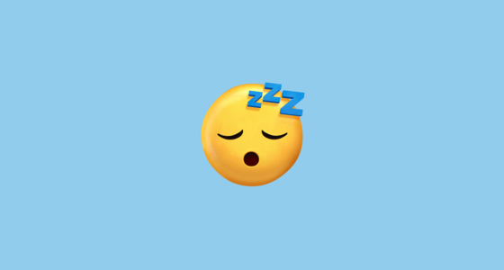 😴 Faccina Che Dorme Emoji on Twitter Emoji Stickers 13.1