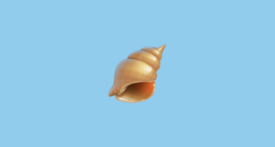 🐚 Concha De Mar Emoji on Twitter Emoji Stickers 13.1