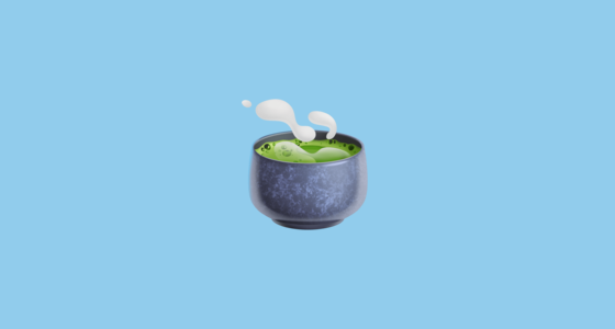 🍵 Teacup Without Handle Emoji on Twitter Emoji Stickers 13.1