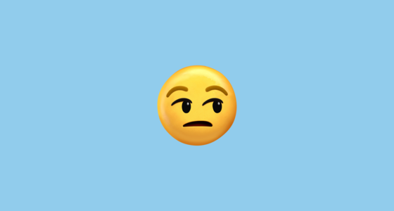 😒 Visage Blasé Emoji on Twitter Emoji Stickers 13.1