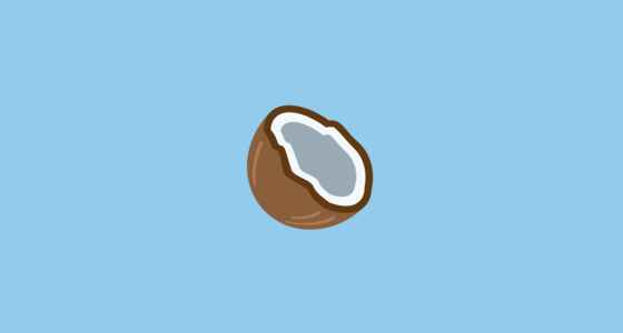 🥥 Noix De Coco Emoji on Twitter Twemoji 15.0