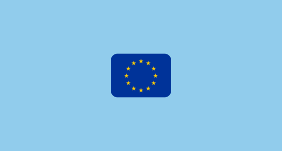 🇪🇺 Flag: European Union Emoji on Twitter Twemoji 15.0