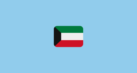 🇰🇼 Flag: Kuwait Emoji on Twitter Twemoji 15.0