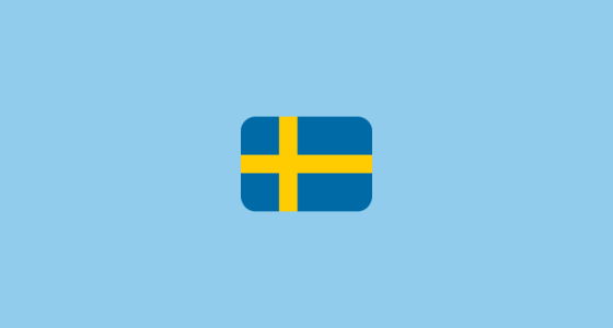 🇸🇪 Bandera: Suecia Emoji on Twitter Twemoji 15.0