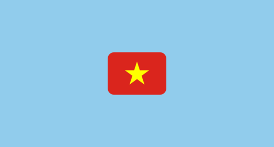 🇻🇳 Flag: Vietnam Emoji on Twitter Twemoji 15.0