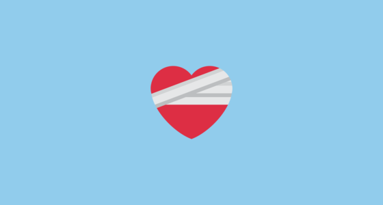 ️‍🩹 Corazón Curándose Emoji on Twitter Twemoji 15.0